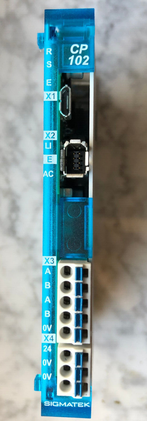 Sigmatek CP102 20-004-102 S-DIAS Processor Module – SIBA Germany