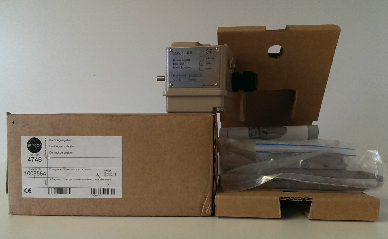 SAMSON Grenzsignalgeber 4746-03202X0.07 Limit signal indicator 4746 ...