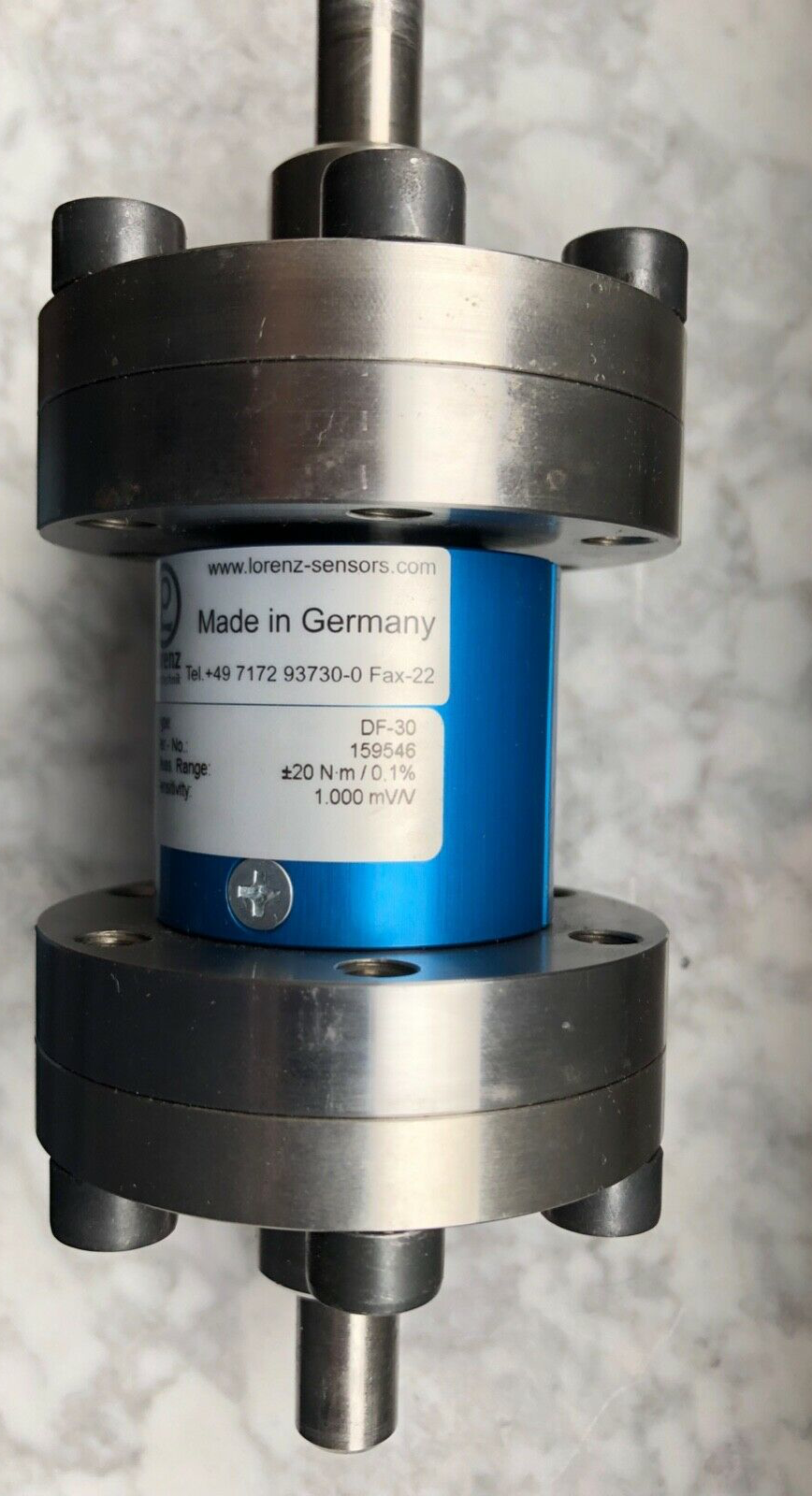 Lorenz Sensors Reaktiver Drehmomentmessflansch DF-30 +/- 20Nm – SIBA ...